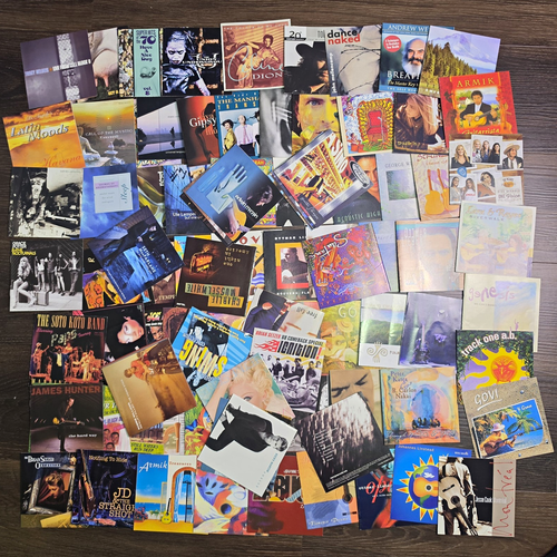 NO CD Wholesale Lot of [X] CD Front Cover Art Booklets Inserts Only ...