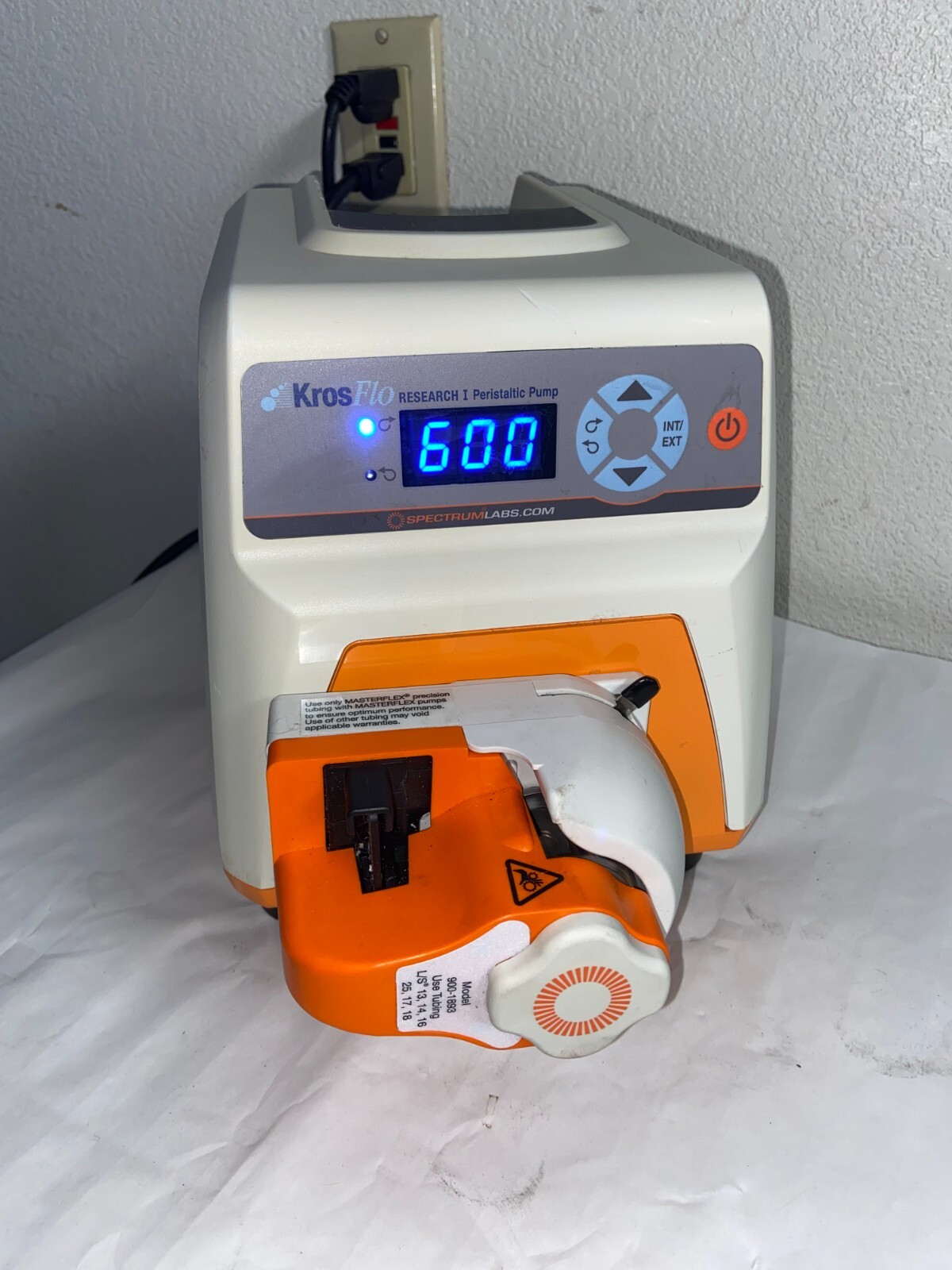 600 RPM SPECTRUM LABS KROSFLO RESEARCH KR1 SYSTEM PUMP 708-13197-000 | eBay