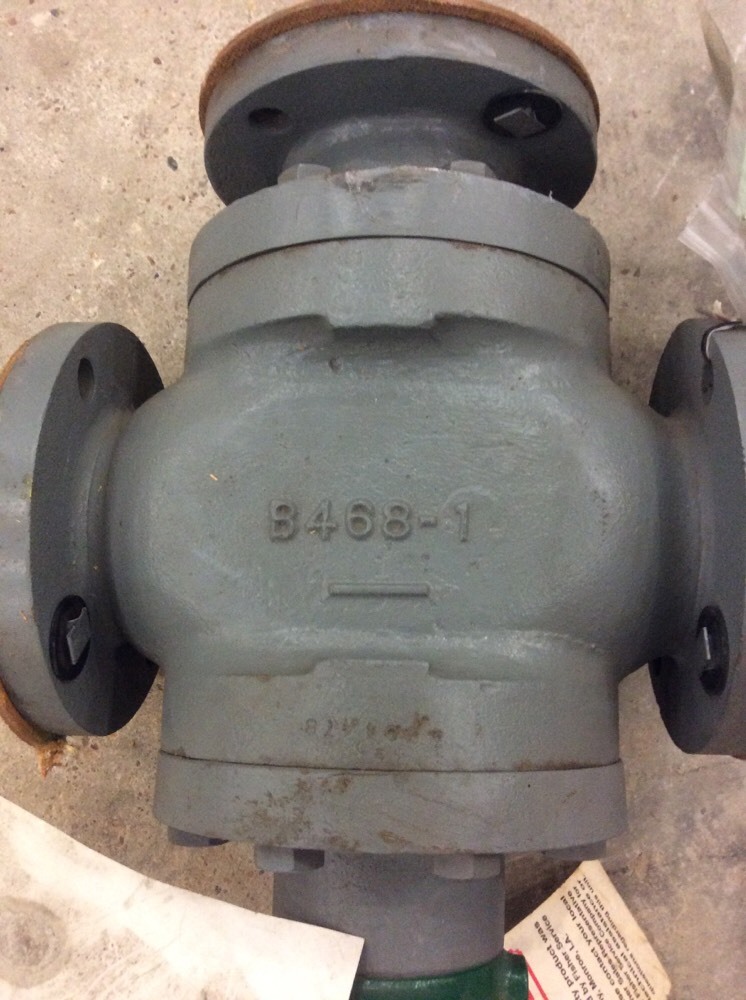 FISHER 657YY 3IN STEEL PNEUMATIC FLANGED CONTROL TYPE YY BODY TYPE 657 ...