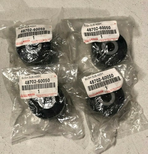 Genuine Toyota Lexus Front Leading Arm Bushes 48702-60050 x 4pcs Set ...