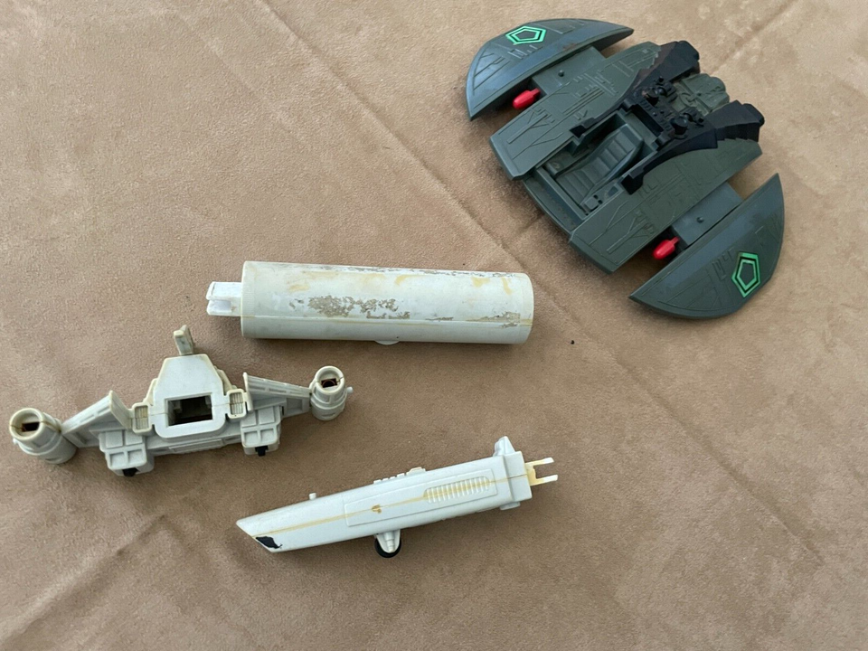 RARE 1978 Mattel BATTLESTAR GALACTICA STARSHIP Playset Collection CYLON ...