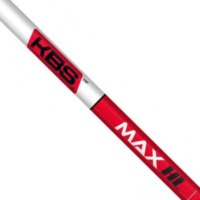 KBS MAX HL Red Driver Shaft with Adapter & Grip - For Slower Swing ...