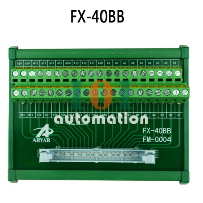 1PCS NEW PLC relay terminal block FX-40BB | eBay