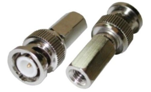 BNC RG59 Twist-on male coax/coaxial connector,SDI/CCTV/Video security ...