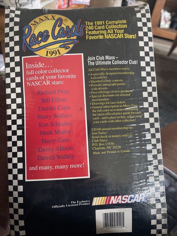 1991 Nascar Maxx Race Cards (240 Card Collection) | eBay