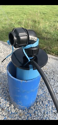 Metal Borehole well capping plate 32mm hole | eBay UK