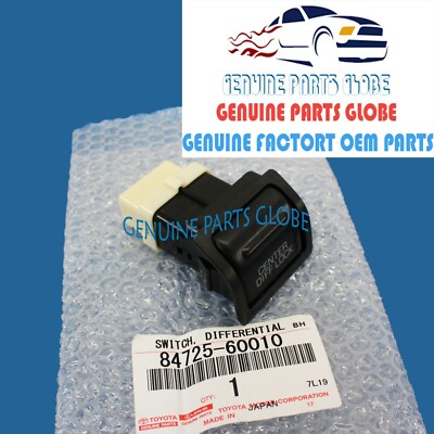 GENUINE TOYOTA 91-95 LAND CRUISER 80 CENTER DIFFERENTIAL LOCK SWITCH ...