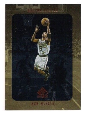 1997-98 RON MERCER SP AUTHENTIC #7 ROOKIE RC KENTUCKY WILDCATS BOSTON ...