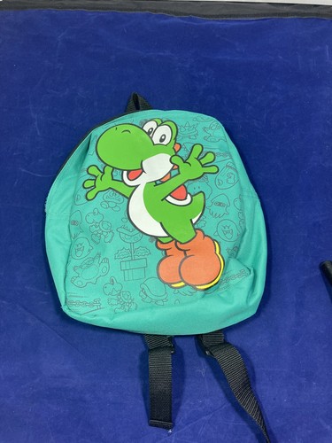 Green Yoshi Gamer Bags Backpack Super Mario - small TEAL Bag | eBay