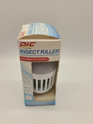 PIC Insect Killer Dual Purpose Bug Zapper and LED Light , NIB | eBay