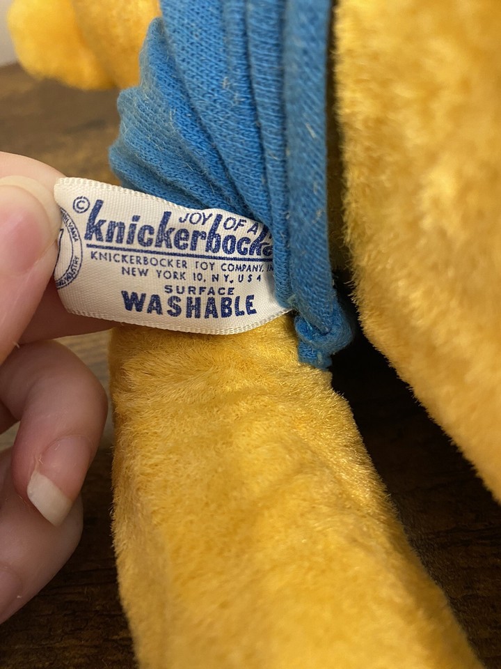 Vintage Knickerbocker Slesinger 1963 Winnie the Pooh Stuffed Plush | eBay