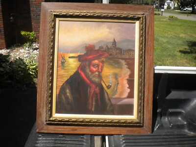 ALBERTO CECCONI OIL ON CANVAS PAINTING Famous listed artist from Italy ...