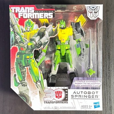 Hasbro Transformers Thrilling 30 Voyager Springer Triple-Changer ...