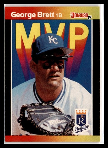 George Brett 1989 Donruss Bonus MVP's "© 1988 LEAF, INC." "* Denotes" # ...