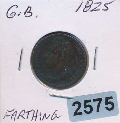 GREAT BRITAIN - 1825 FARTHING - #2575 | eBay