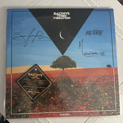 BALTHVS Third Vibration SIGNED cloudy Blue LP Vinyl Limited To 500 ...