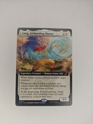 Aang, Airbending Master - Extended Art M MTG Avatar: The Last Airbender ...