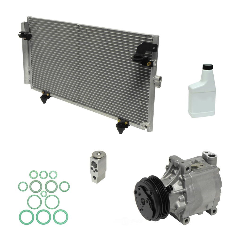 A/C Compressor Kit-Compressor-condenser Replacement Kit UAC KT 5220A ...