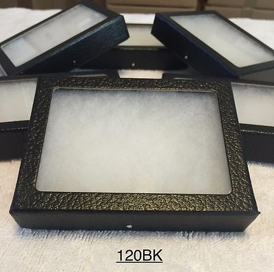 #120 (24) Riker Mount Display Case Shadow Box Frame Tray 4" X 3" X 3/4 ...