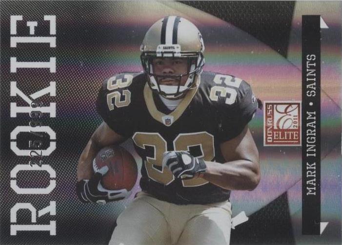 2011 Donruss Elite - Rookie Mark Ingram #165 /999 (RC) for sale online ...