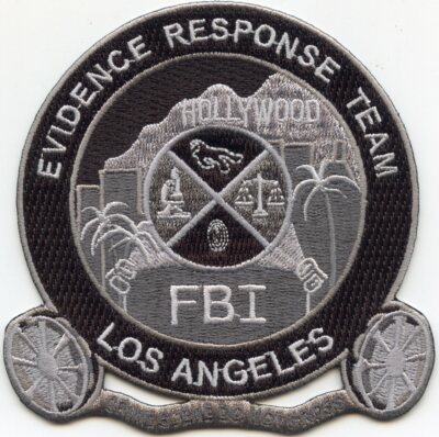 FBI LOS ANGELES CALIFORNIA EVIDENCE RESPONSE subdued gray CSI POLICE ...