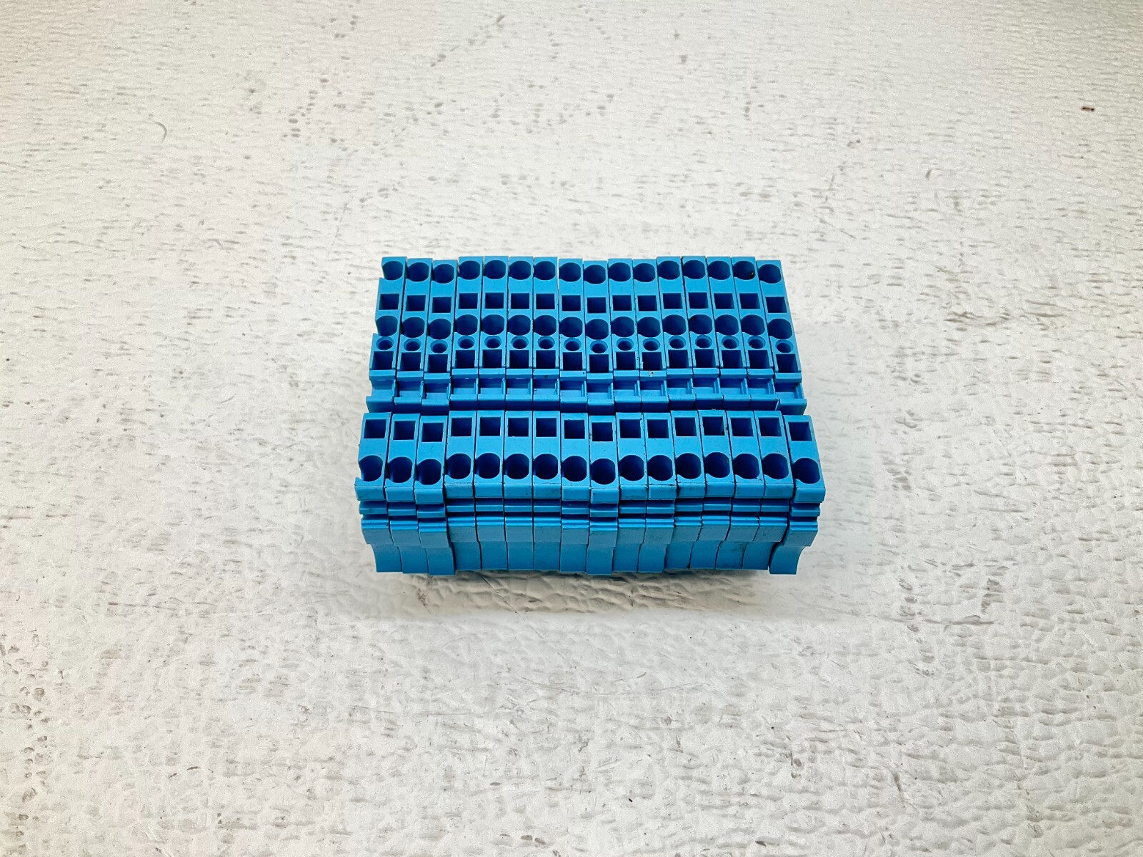 Weidmuller ZDU 2,5/3AN Blue Din Rail Wire Terminal ZDU 2.5/3AN Lot of ...