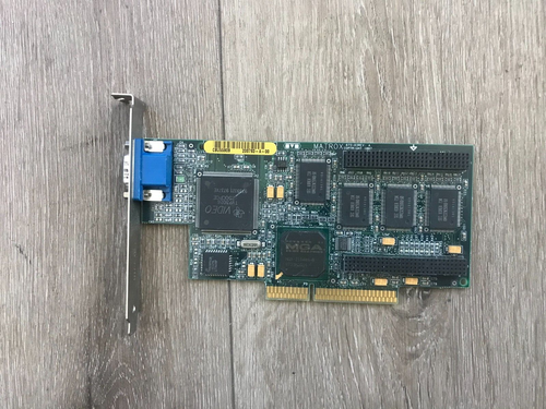 Matrox Millennium II MIL2A/4/HP 4MB AGP Video Graphics Card 5064-1873 ...
