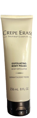 Crepe Erase Exfoliating Body Polish 8oz Exfoliant w/Alpha Hydroxy ...