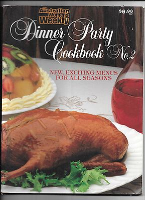 4 x Australian Women's Weekly cooking magazines - Dinner Party ...