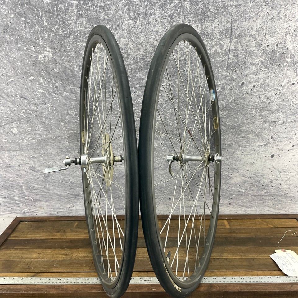 Vintage Sansin GyroMaster 700c Wheel Set Matrix Titan Alloy 36 126 80s ...