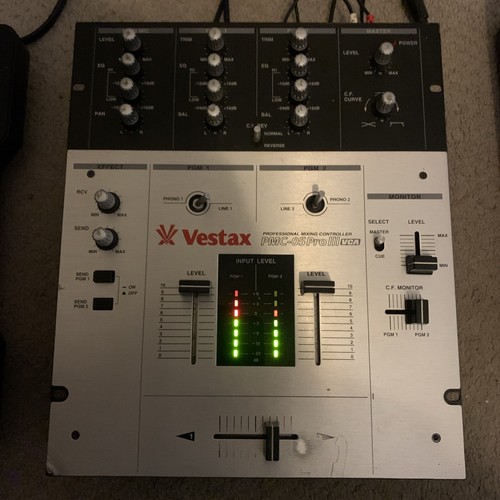 Vestax PMC-05 Pro Ⅲ VCA DJ Battle Mixer Tested Working | eBay