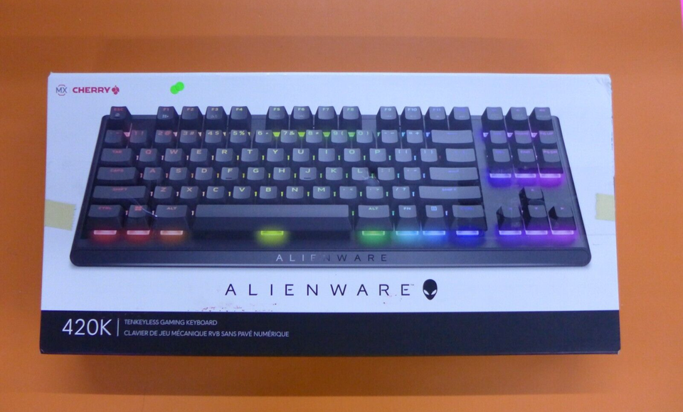 Alienware Tenkeyless RGB Mechanical Gaming Keyboard AW420K GYM2D | eBay
