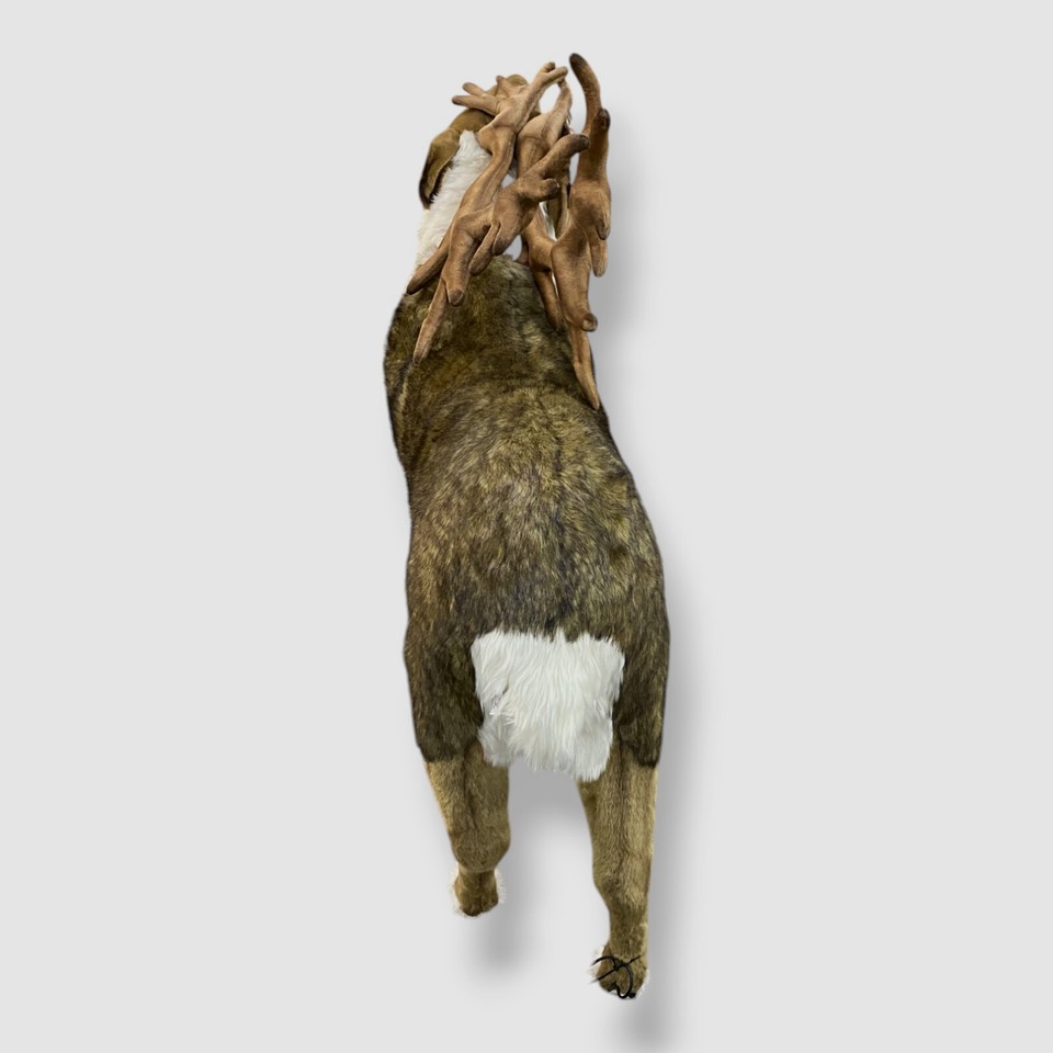 Hansa Creations Brown Nordic Animatronic Holiday Reindeer Decor | eBay