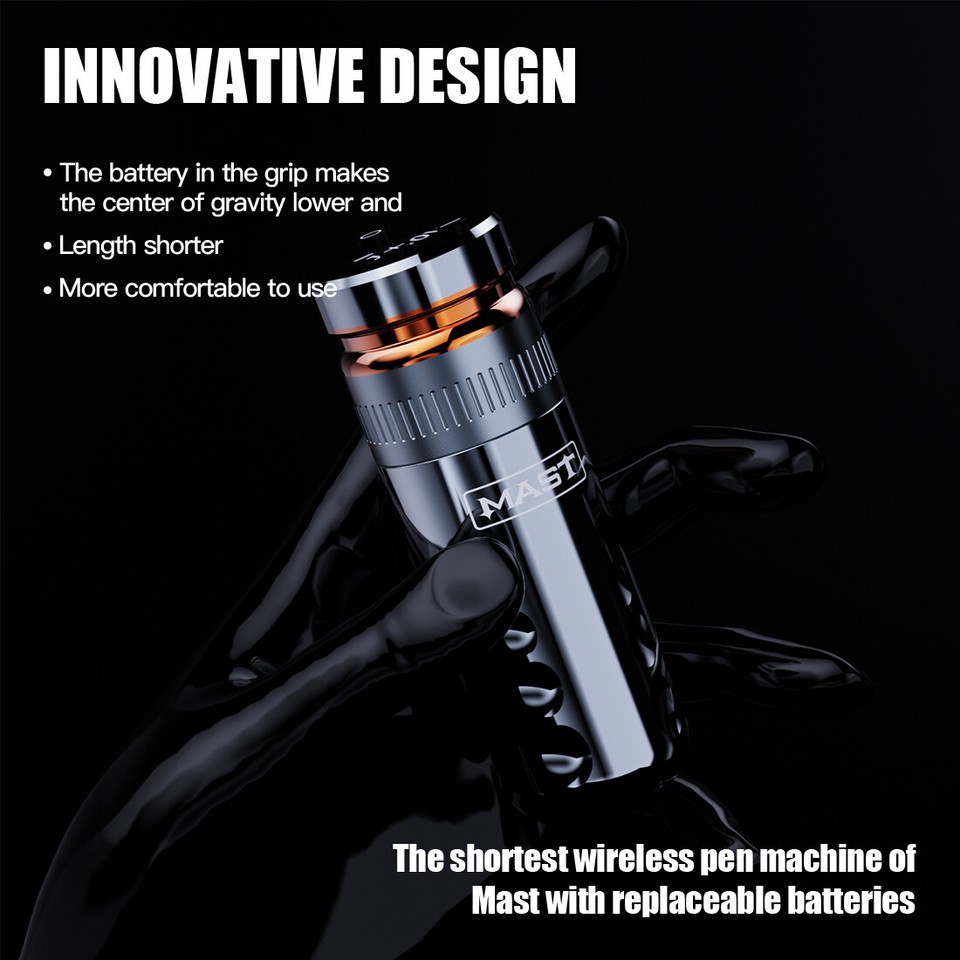 Mast Racer Brushless Motor Rotary Tattoo Pen Machine Wireless Power ...