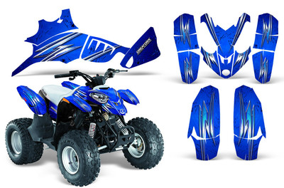 POLARIS PREDATOR 90 GRAPHICS KIT CREATORX DECALS COLD FUSION BL | eBay
