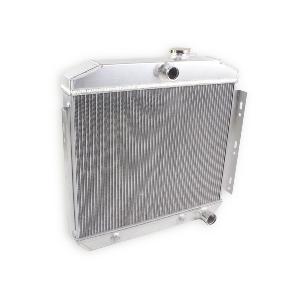 3 Rows Aluminum Radiator&Shroud Fan For 1955 -1957 Chevy Bel Air Nomad ...