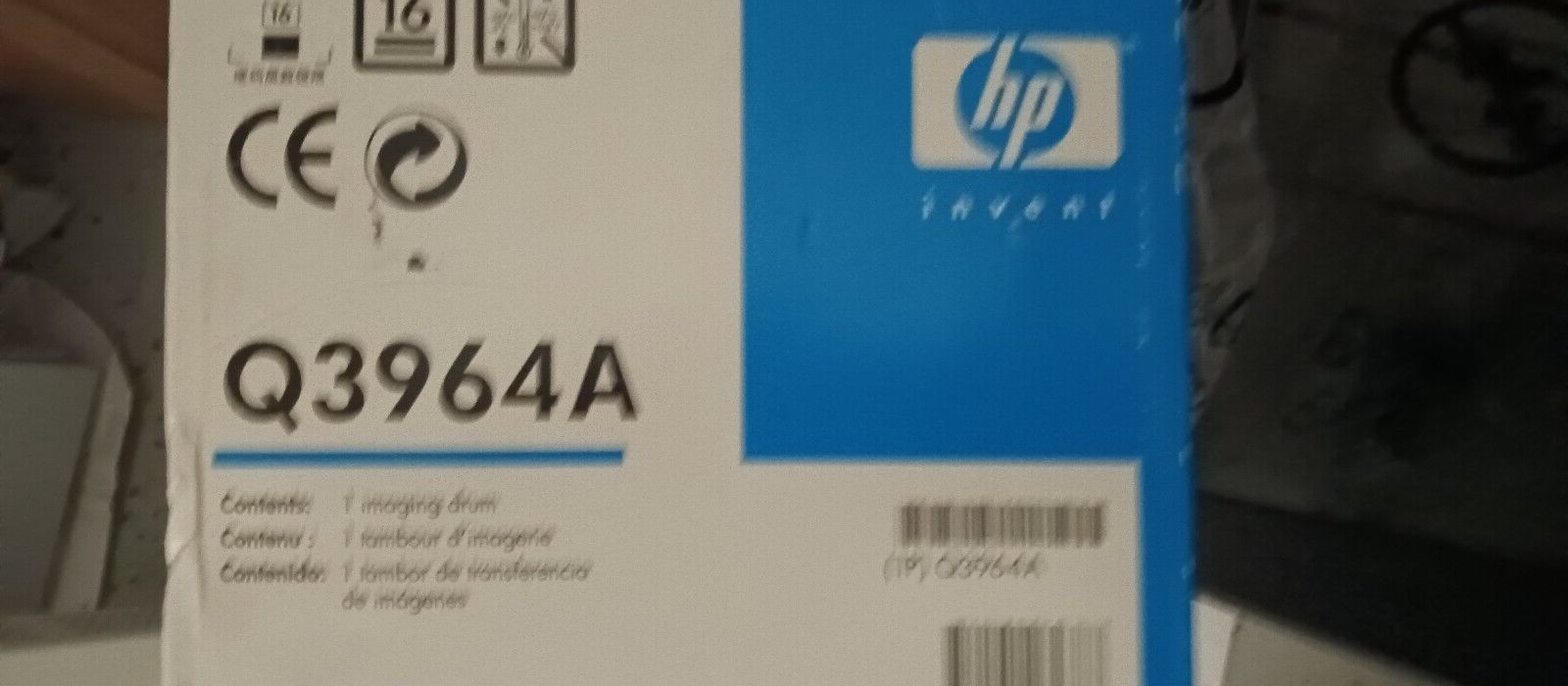 HP 122A Q3964A Black Color Imaging Drum For LaserJet 2550 2820 for sale ...