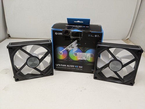 Lian Li UNI Fan AL120 V2 120mm Black 5-Pack With Controller (R5) | eBay