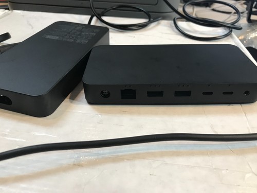 Microsoft 2049 Thunderbolt 4 Surface Dock with 2055 165W Power adapter ...