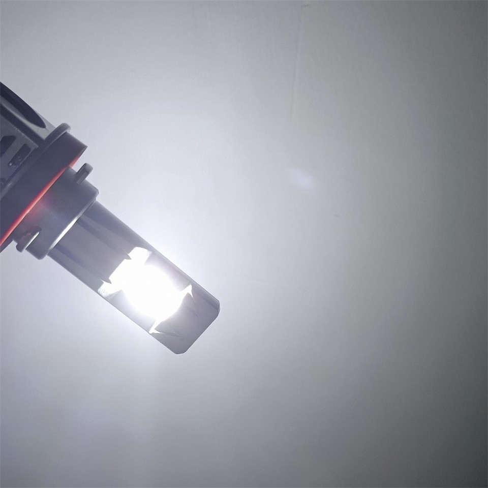 Replace Halogen H11 H9 LED White Headlight Bulbs H8 Hi/Lo Beam Light ...