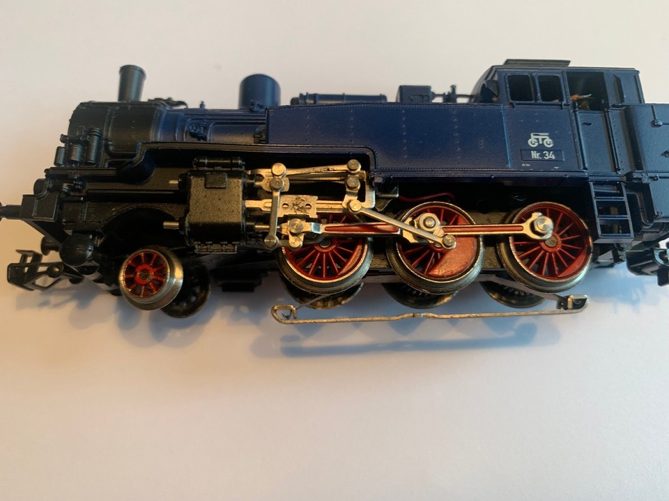 Märklin H0 29175 Tender Dampflok Nr.34 mit Delta-Decoder 6090 und HLA ...