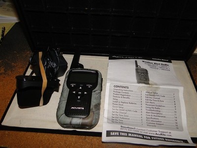 AcuRite Portable Weather Alert Radio MODEL#8552W/CHARGING STATION ...