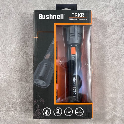 Bushnell TRKR 750 Lumen Flashlight Black Gray 3 Modes Blood Tracking ...