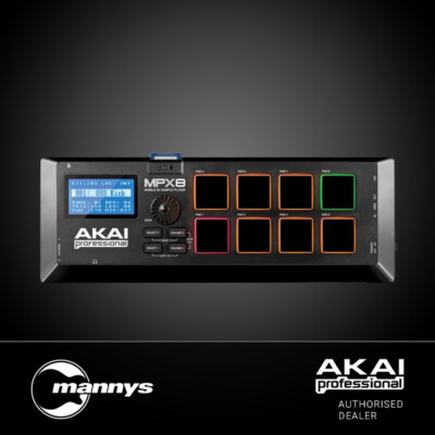 Akai MPX8 SD Sample Pad Controller w/ USB & MIDI 694318014936 | eBay