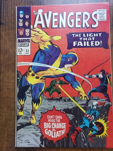 The Avengers #35 (Marvel Comics December 1966) VERY HIGH GRADE | eBay