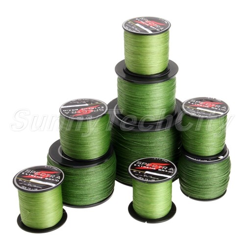4/8 Strands Army Green 300M 500 1000M Salt Water Braided PE Dyneema ...