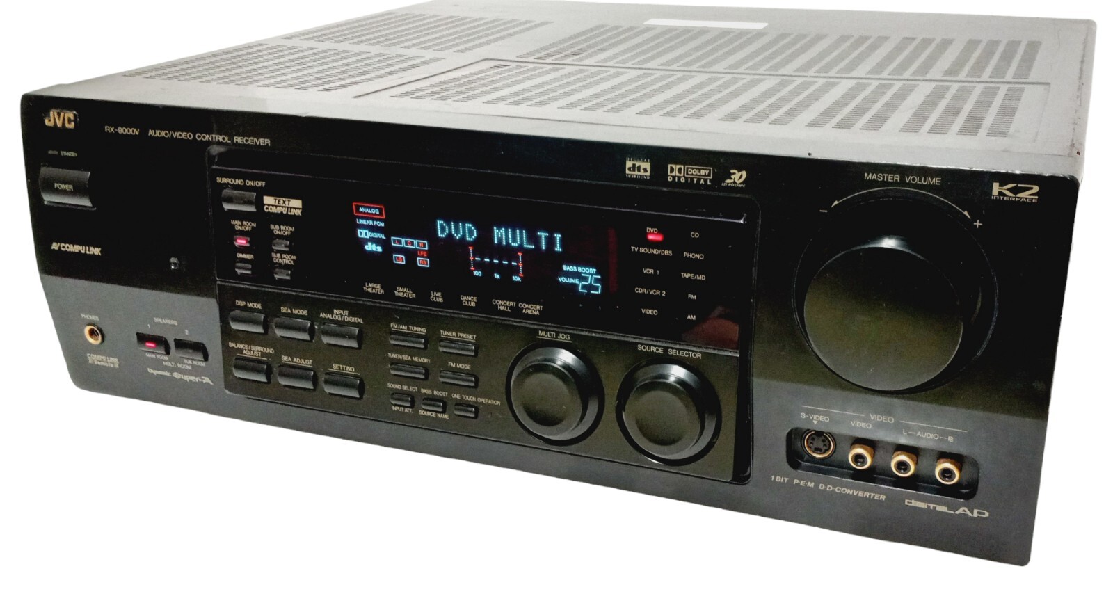 JVC RX-9000VBK Dolby Digital/DTS Audio & Video Receiver | eBay