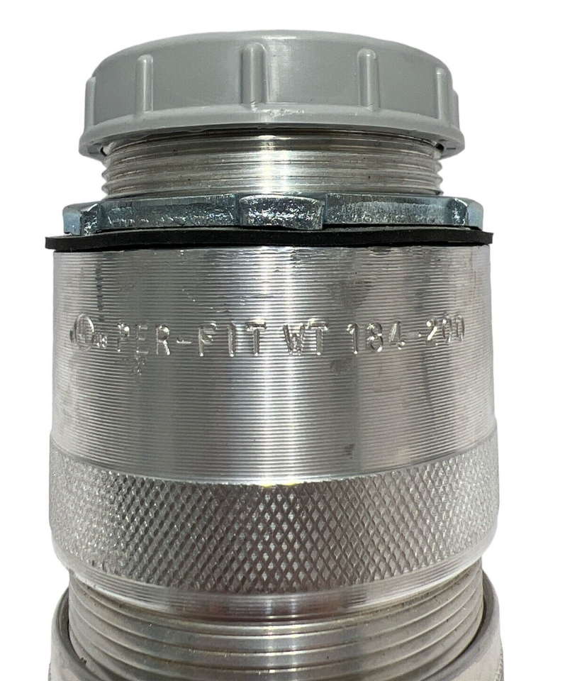 PER-FIT WT 184-200 WATER TIGHT METAL CLAD CABLE CONNECTOR MATERIAL ...
