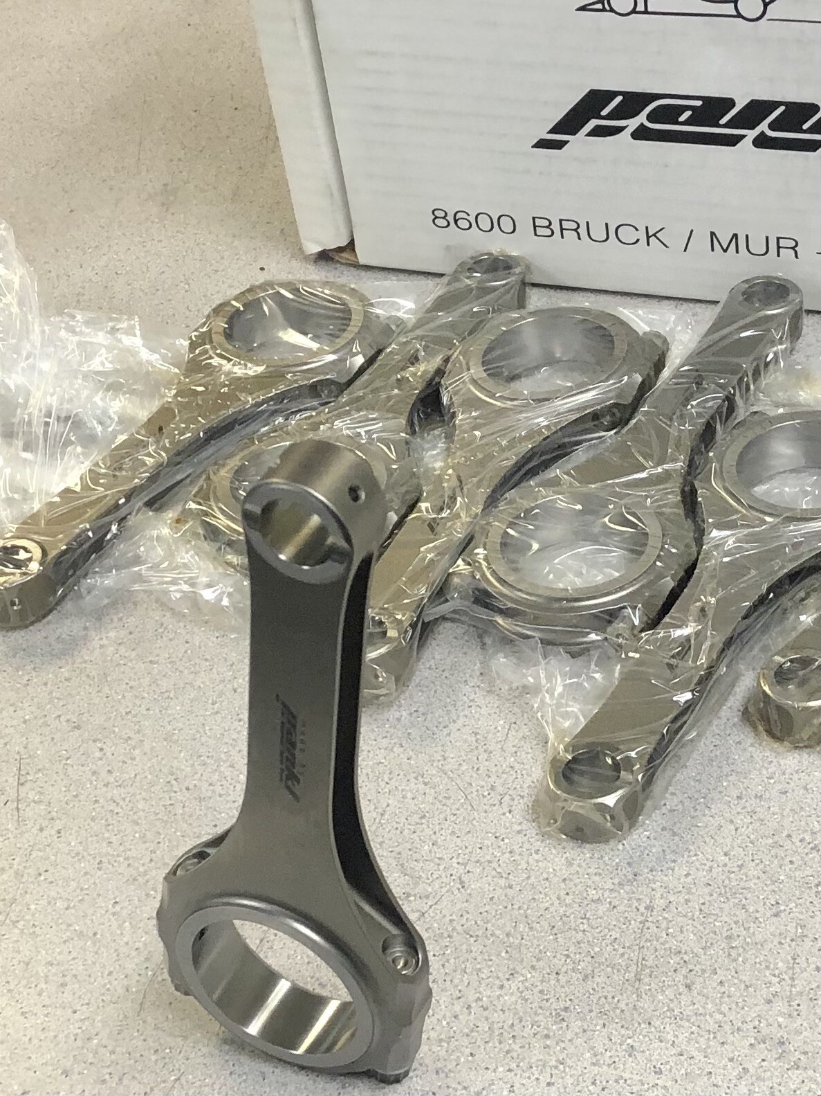 NASCAR Pankl Connecting Rods 6.400" x 1.850 x .708 x .905 Wide