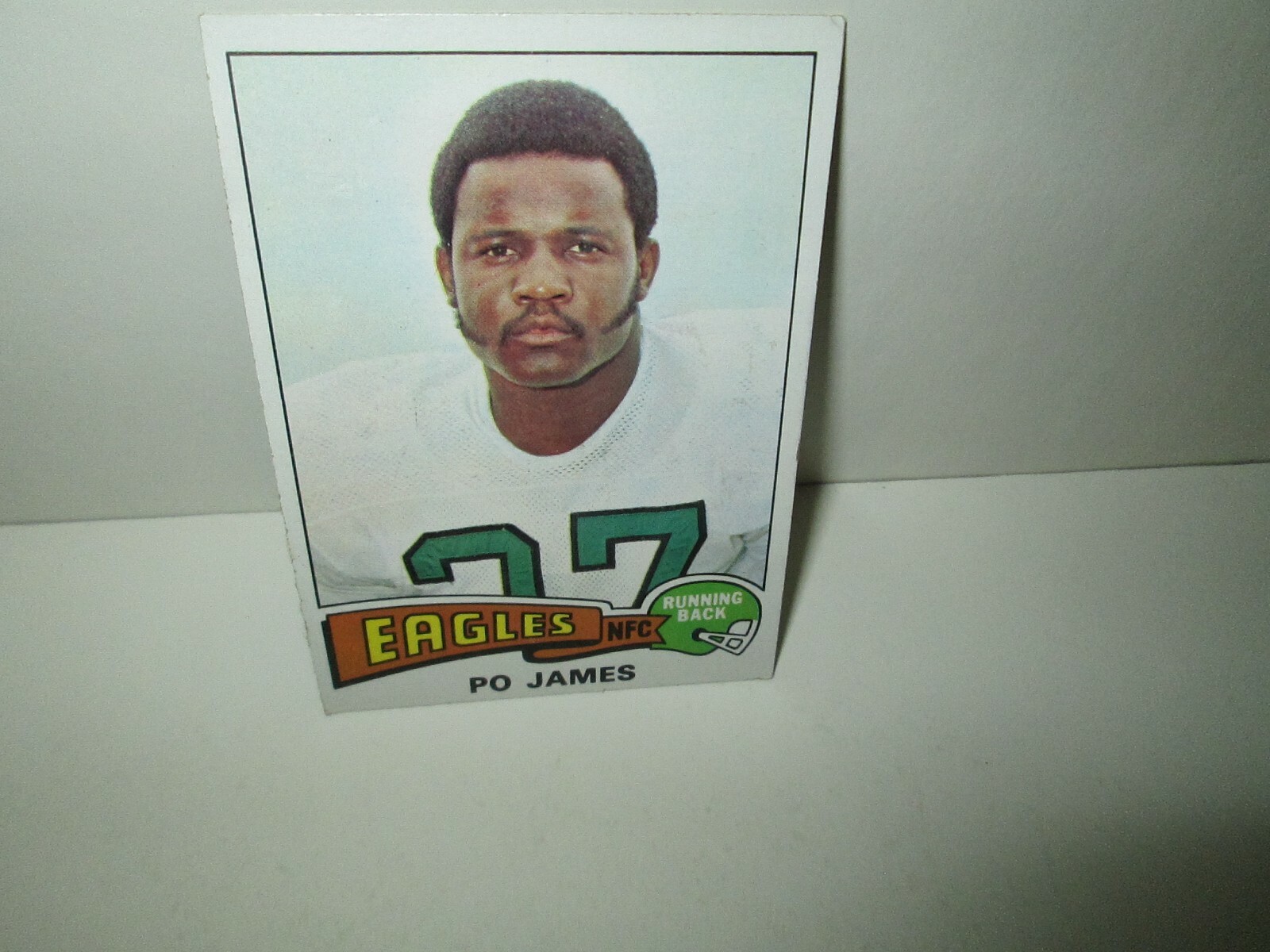 PO JAMES 1975 Football Card Topps #136 New Mexico PHILADELPHIA EAGLES ...